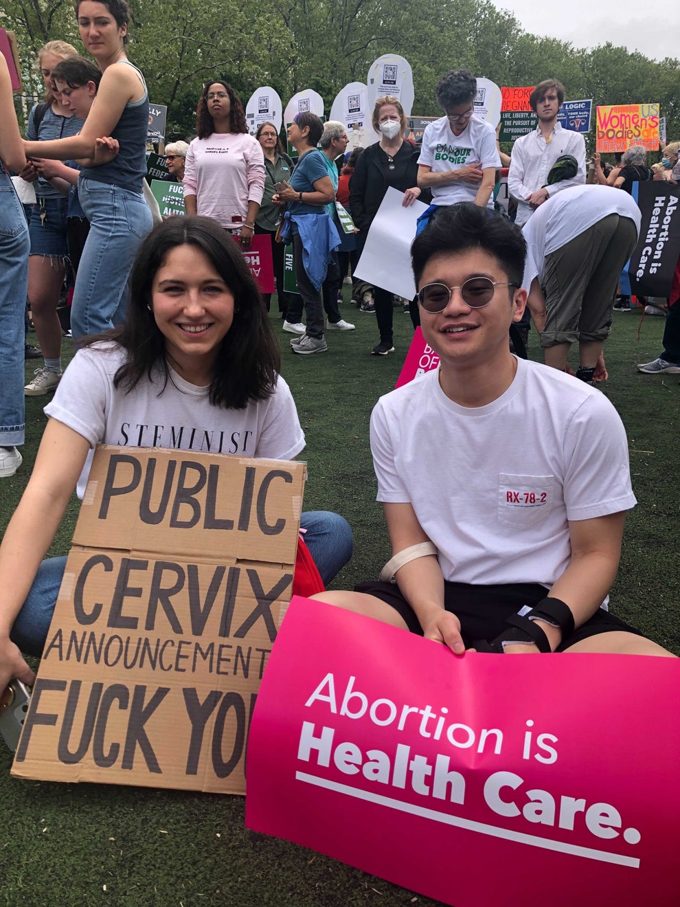 The Best Signs At NYC's Abortion Rights Rally