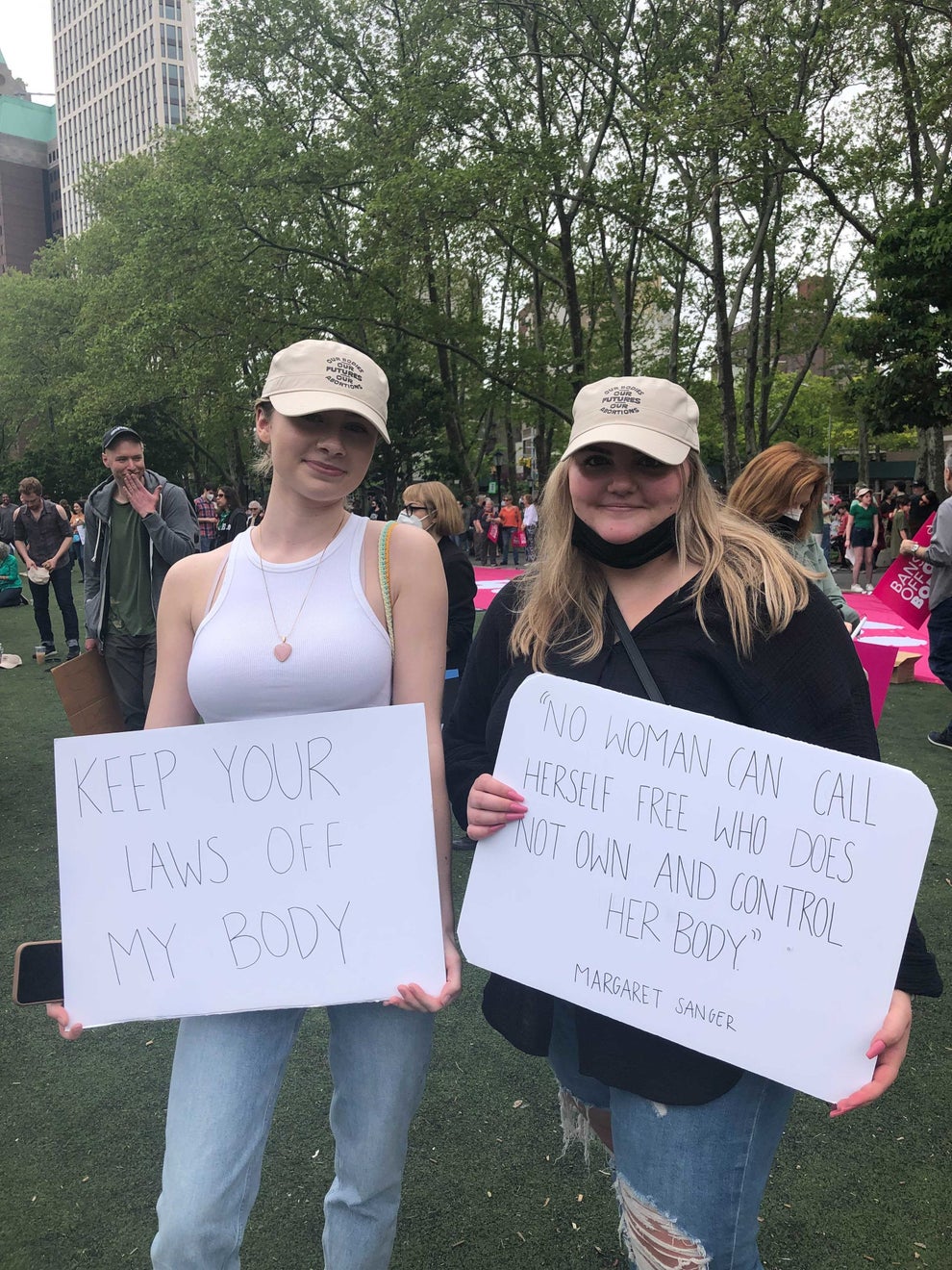 The Best Signs At NYC's Abortion Rights Rally