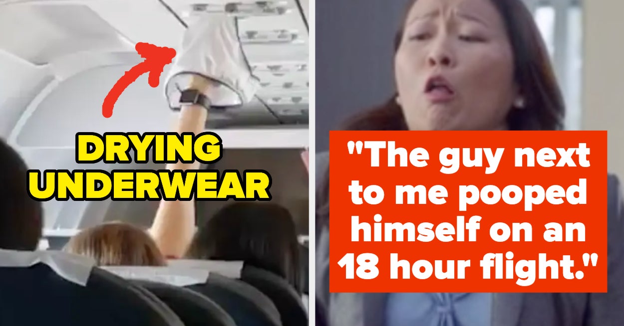 27 Airplane Seat-Mate Nightmares