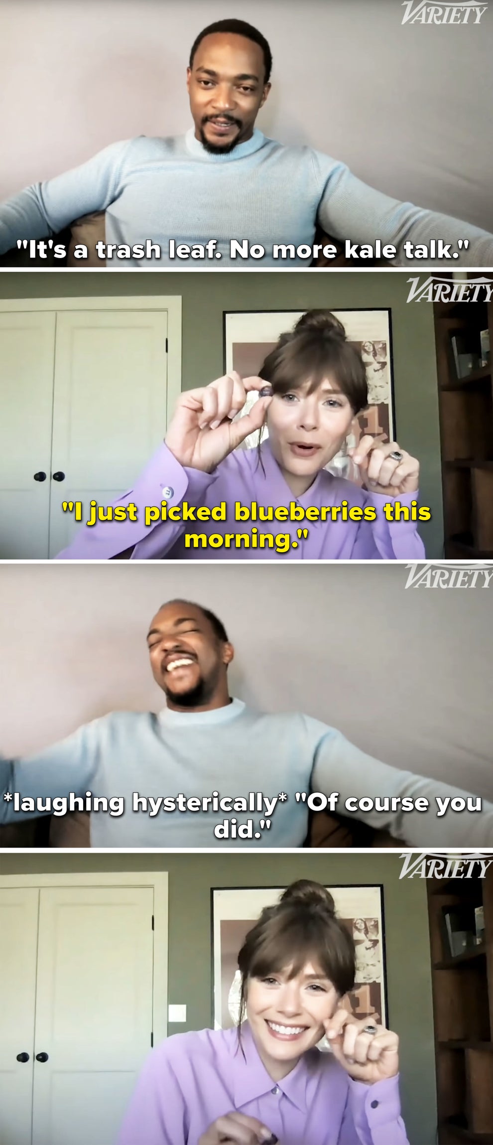 Elizabeth Olsen With Marvel Actors Best Moments