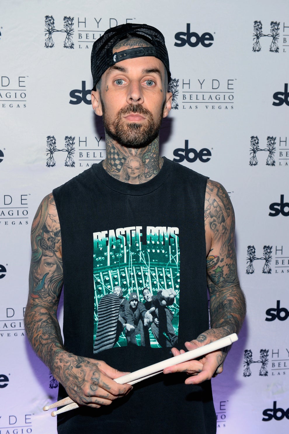 Travis Barker Previously Dated Kim Kardashian And Fans Are Confused