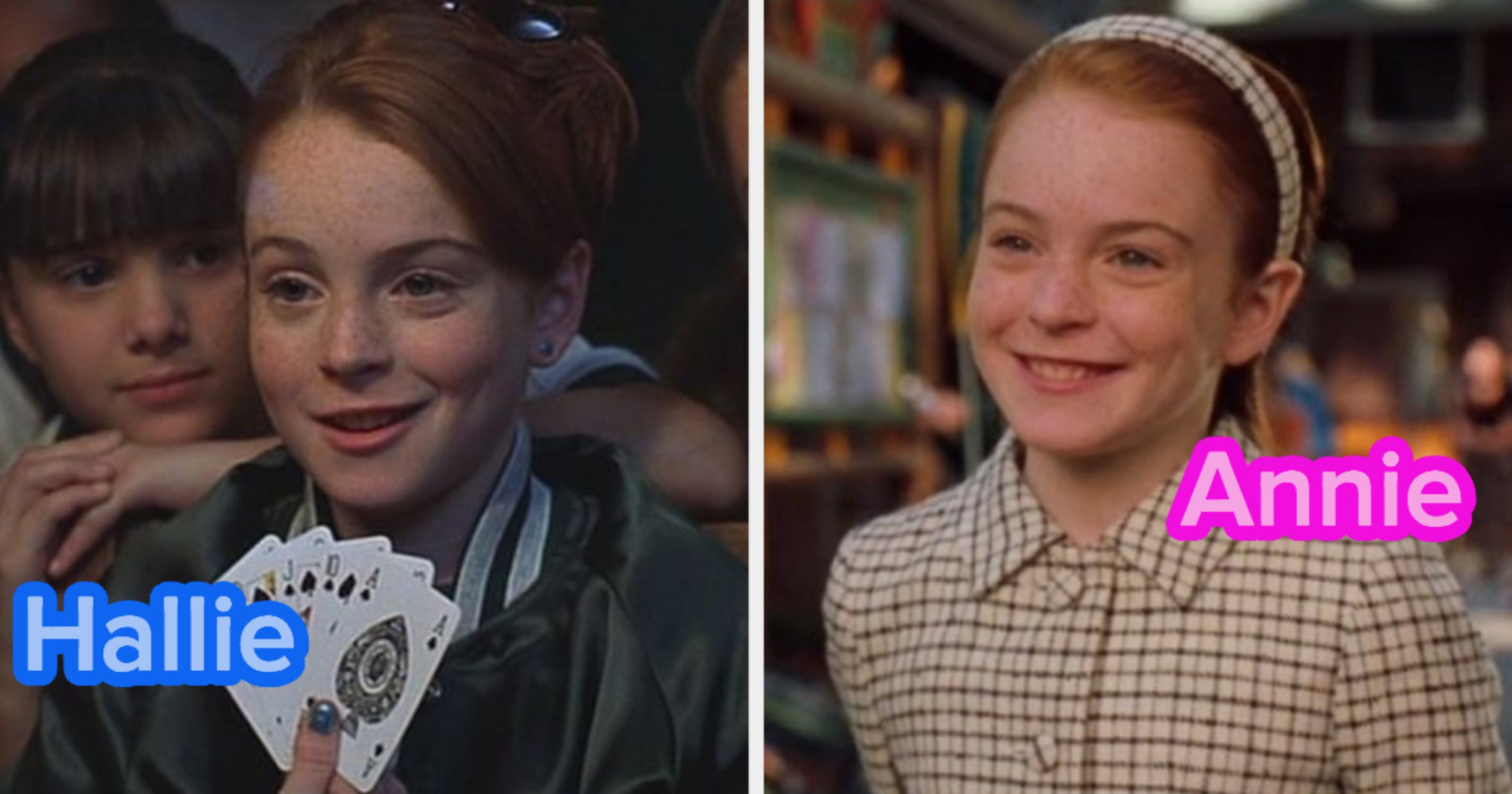 Are You More Like Annie Or Hallie From The Parent Trap?