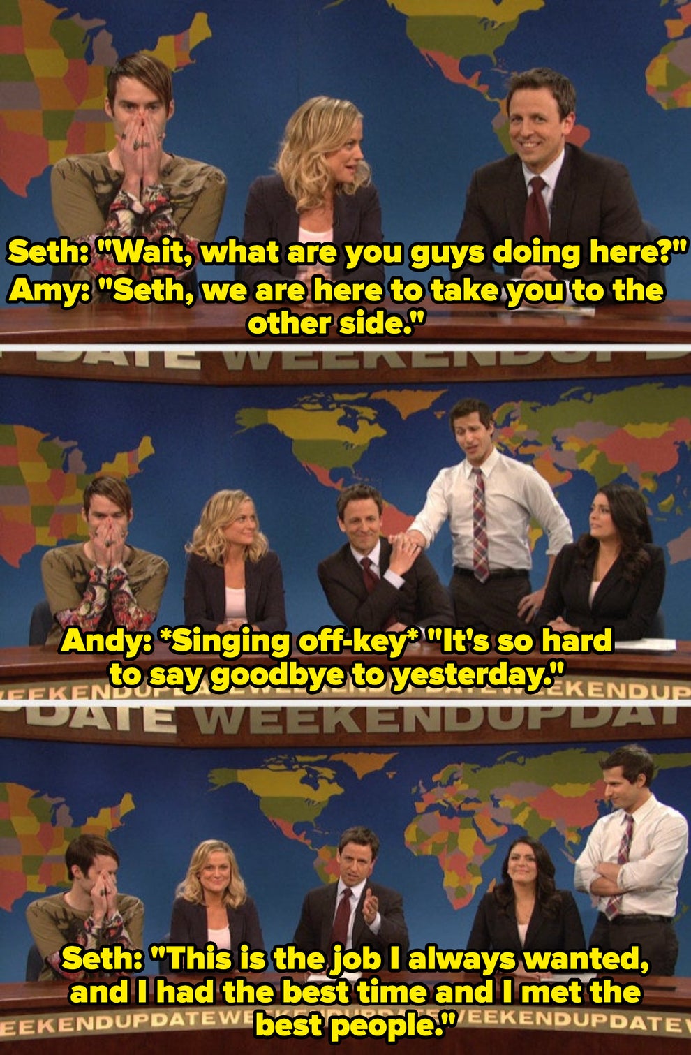 10 Bittersweet "Saturday Night Live" Cast Member Goodbyes