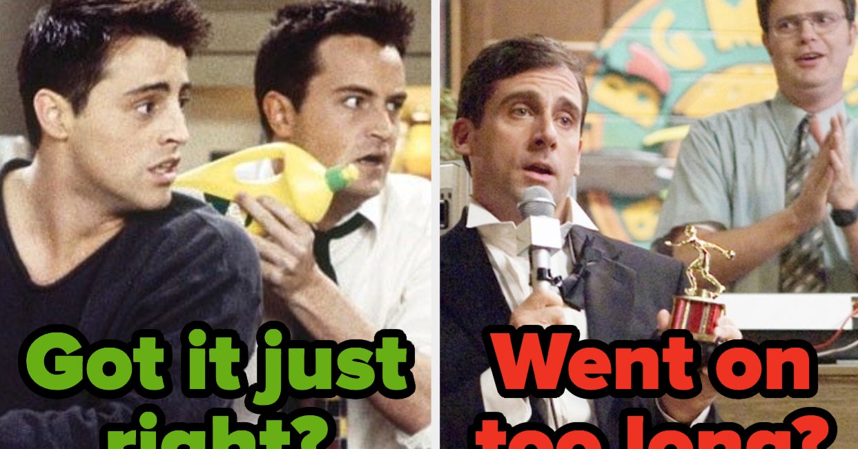 I'm Curious Whether You Think These Iconic TV Shows Ended At The Right ...