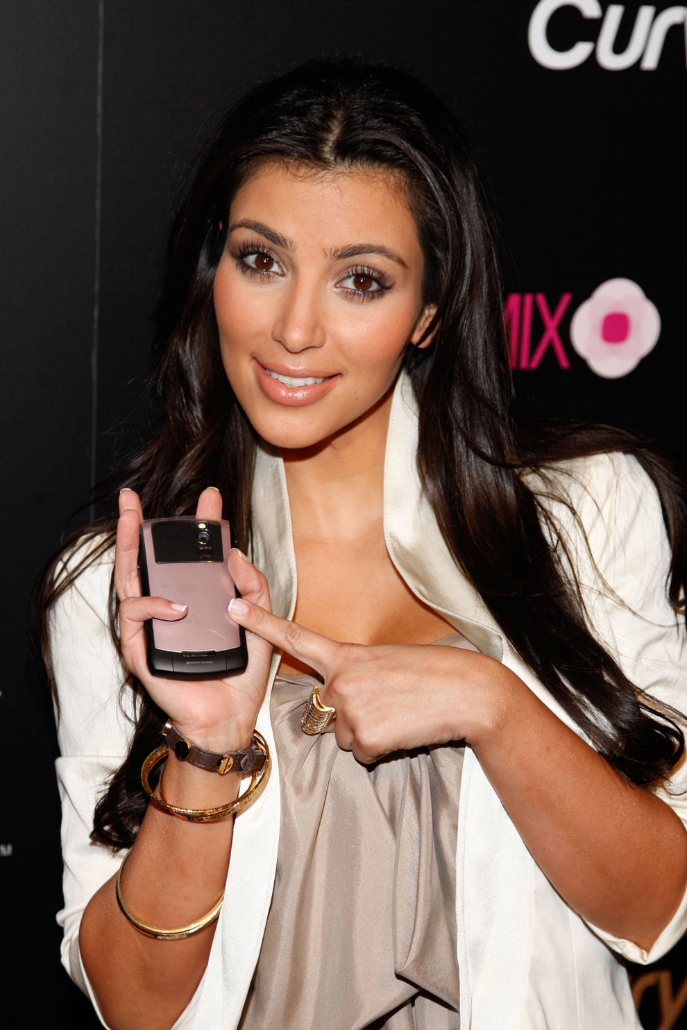 38 Pics Of Kim Kardashian Posing With Free Stuff