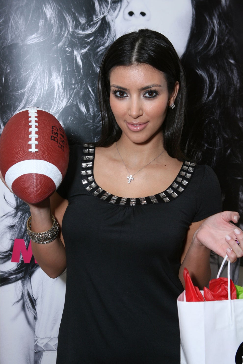 38 Pics Of Kim Kardashian Posing With Free Stuff