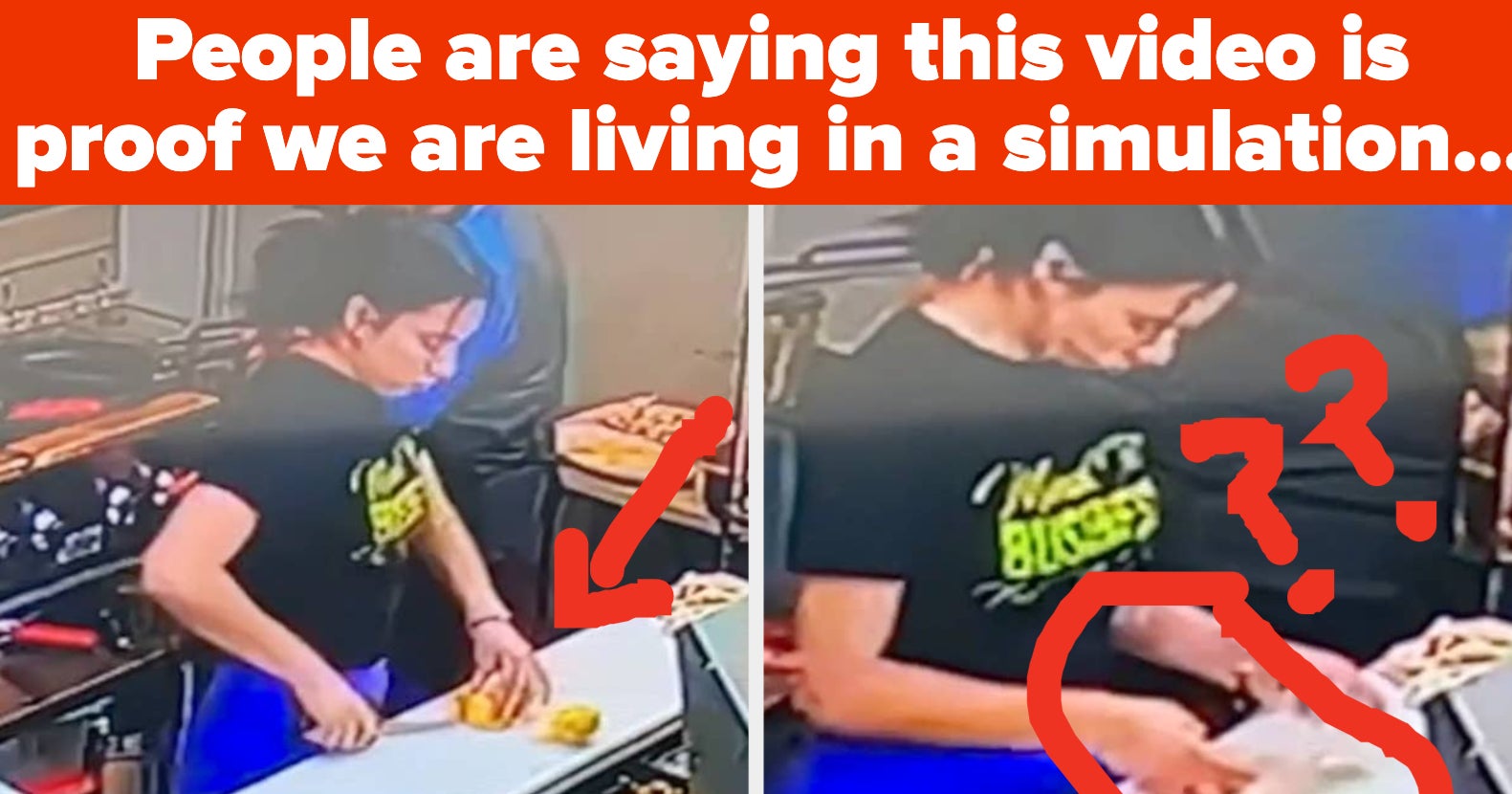 Glitch In The Matrix Cutting Lemon TikTok