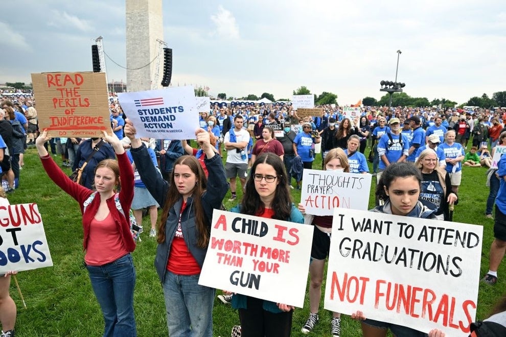 Powerful Signs Protesting Gun Violence At March For Our Lives