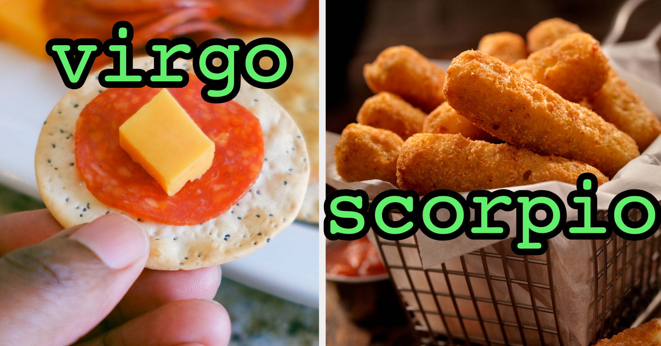 Eat Snacks And I'll Guess Your Zodiac Sign