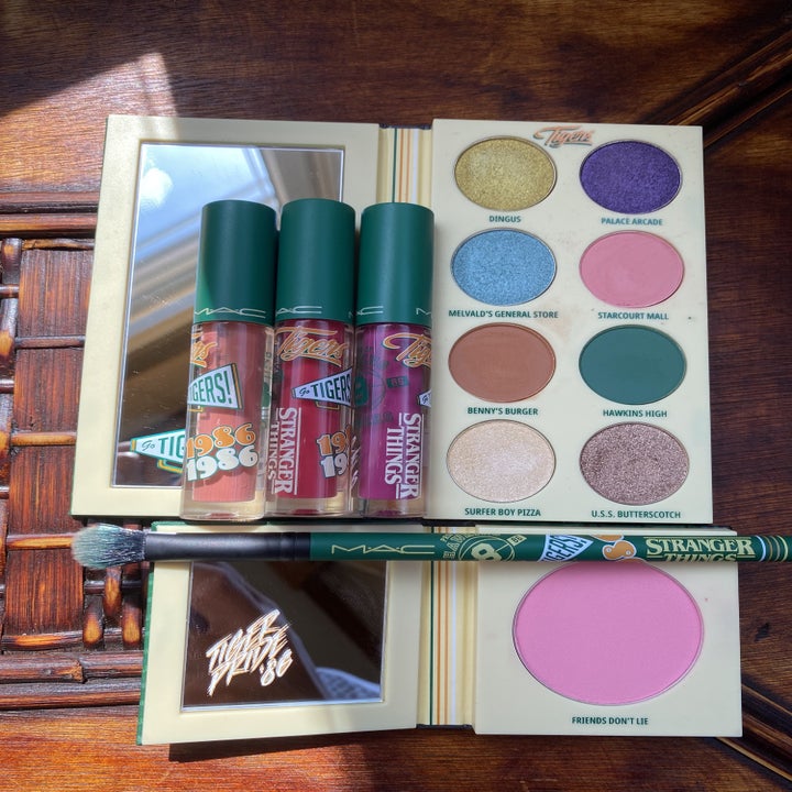 I Tried Mac Cosmetics X Stranger Things Makeup And Hello 80s