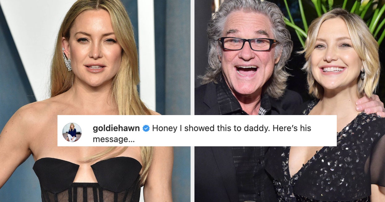 Kate Hudson Shared A Sweet Tribute To Kurt Russell For Father's Day ...