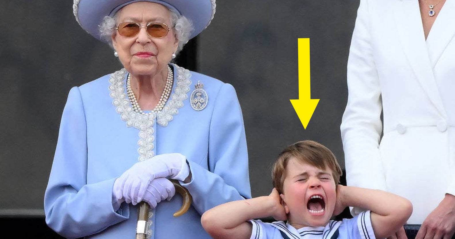 The Prince Louis Screaming Viral Pictures