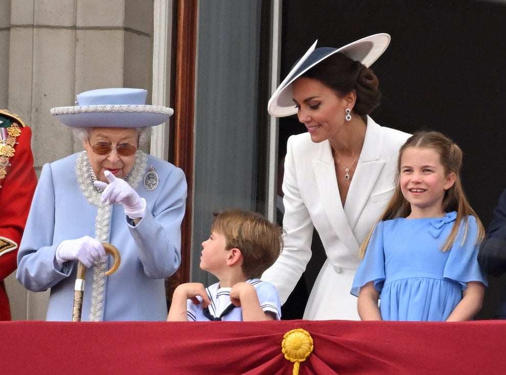 Photos Of Prince Louis At The Trooping The Colour Platinum Jubilee