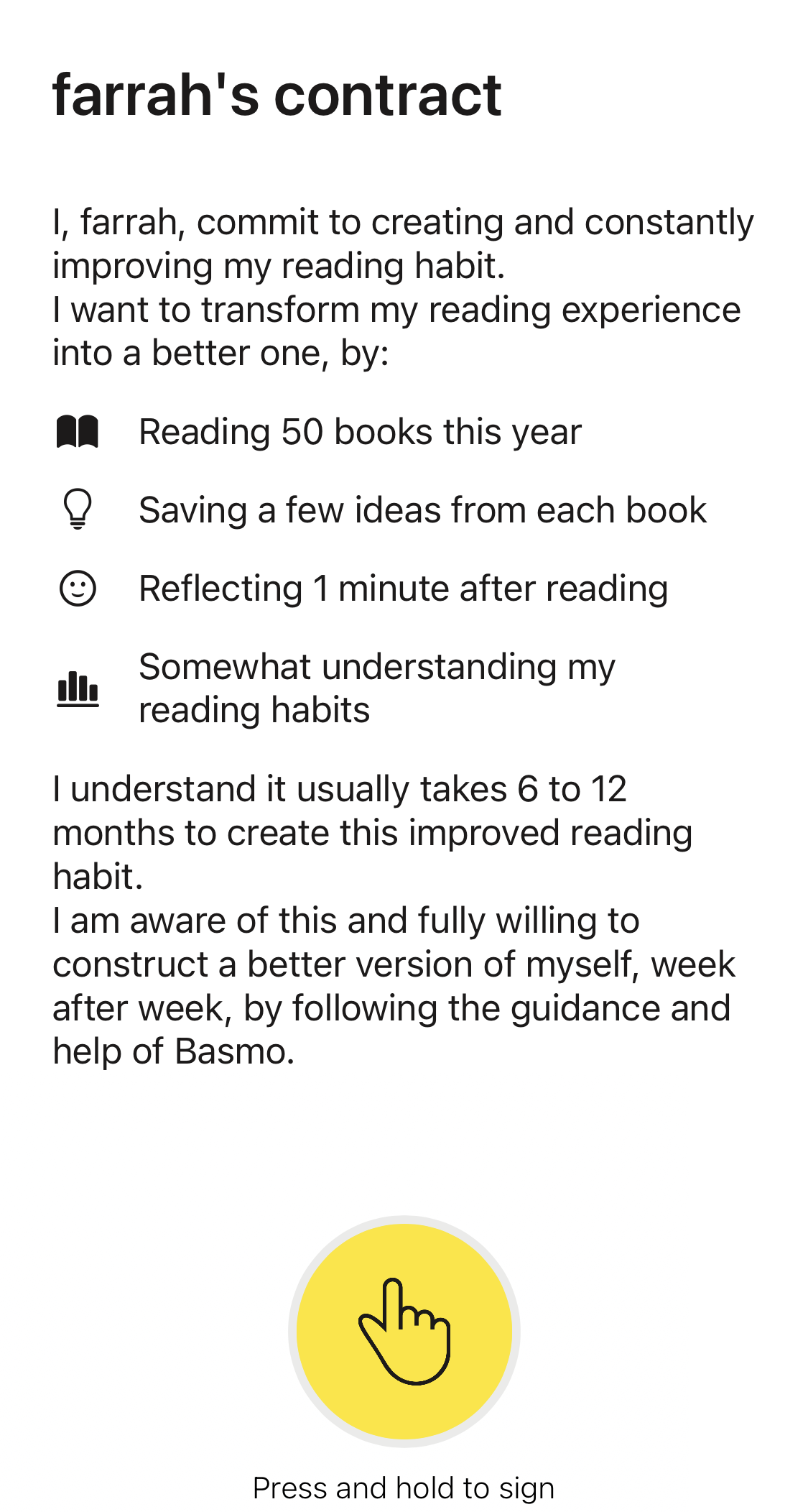 Basmo Reading Tracker App Review
