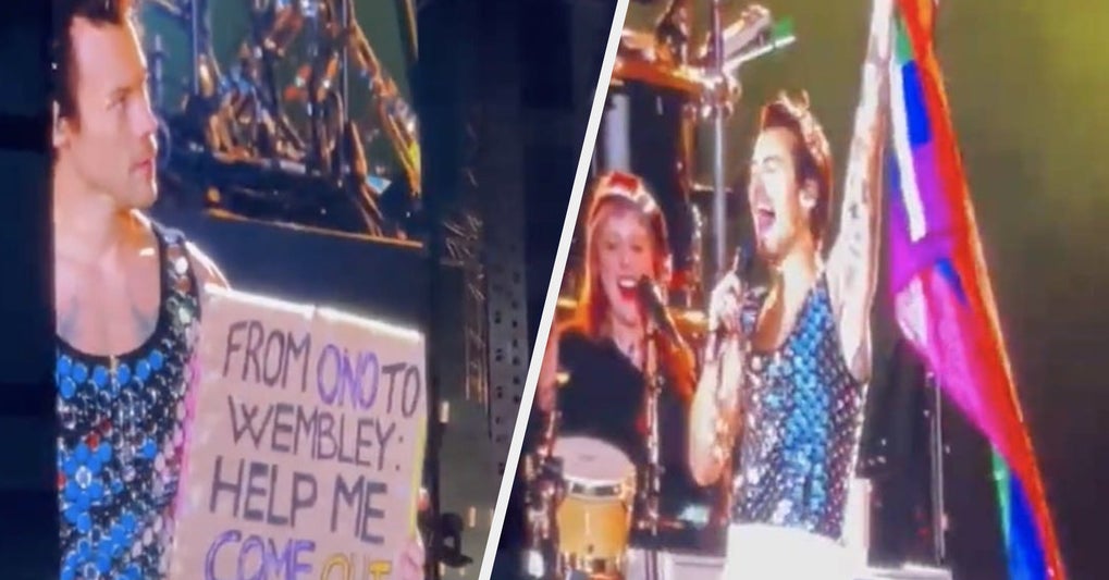 Harry Styles Helped A Fan Come Out At A Concert
