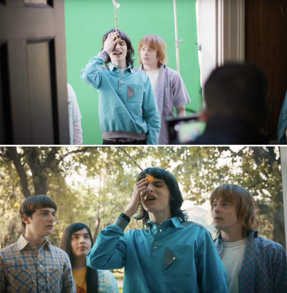 37 Stranger Things Moments Vs Behind The Scenes Photos