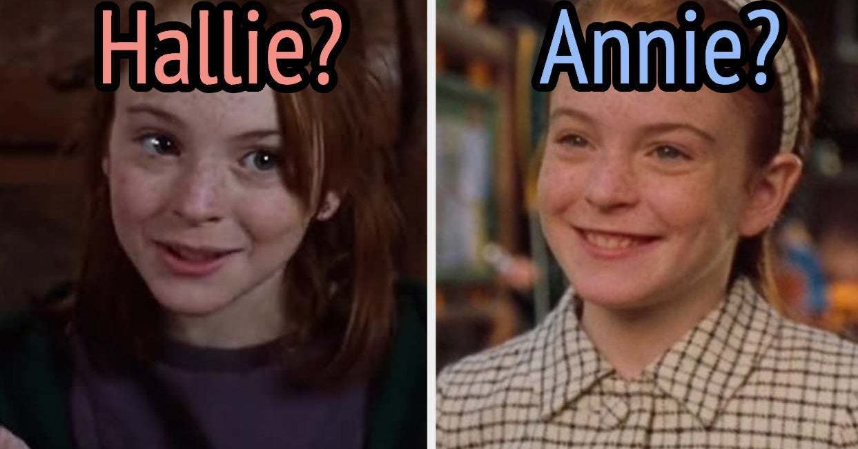 It's Finally Time To Find Out If You're More Like Hallie Or Annie From ...