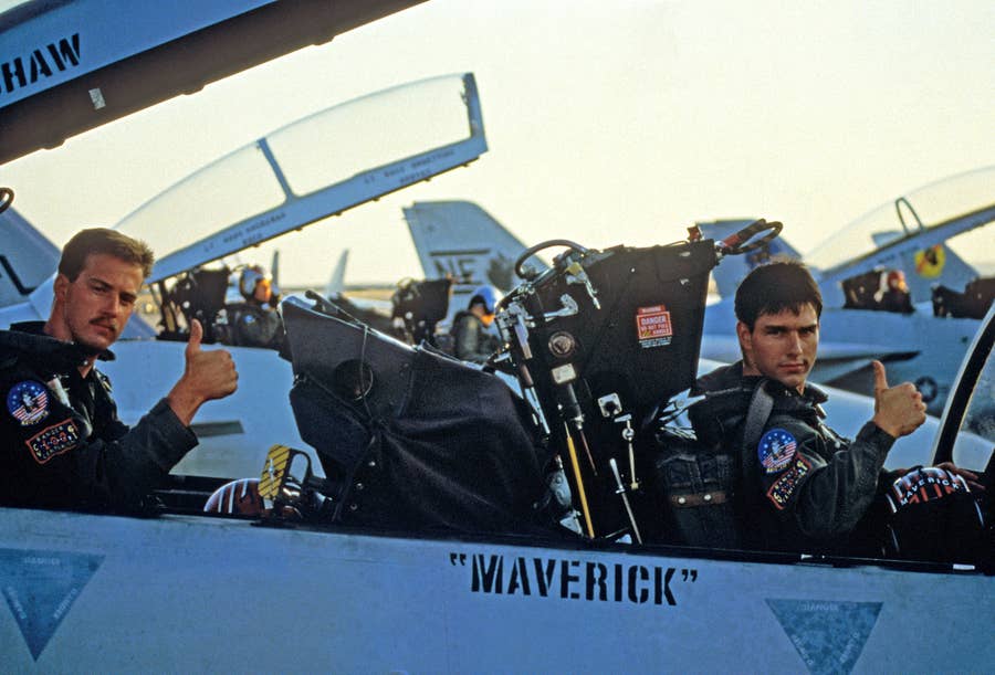 Top Gun Goose Thumbs Up