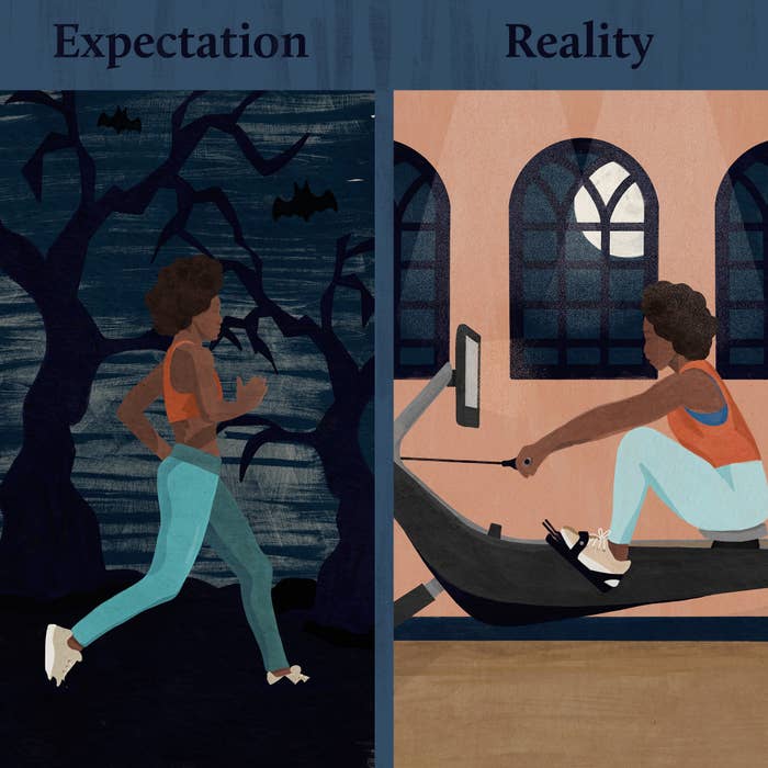 Working Out In The Fall: Expectations Vs. Reality