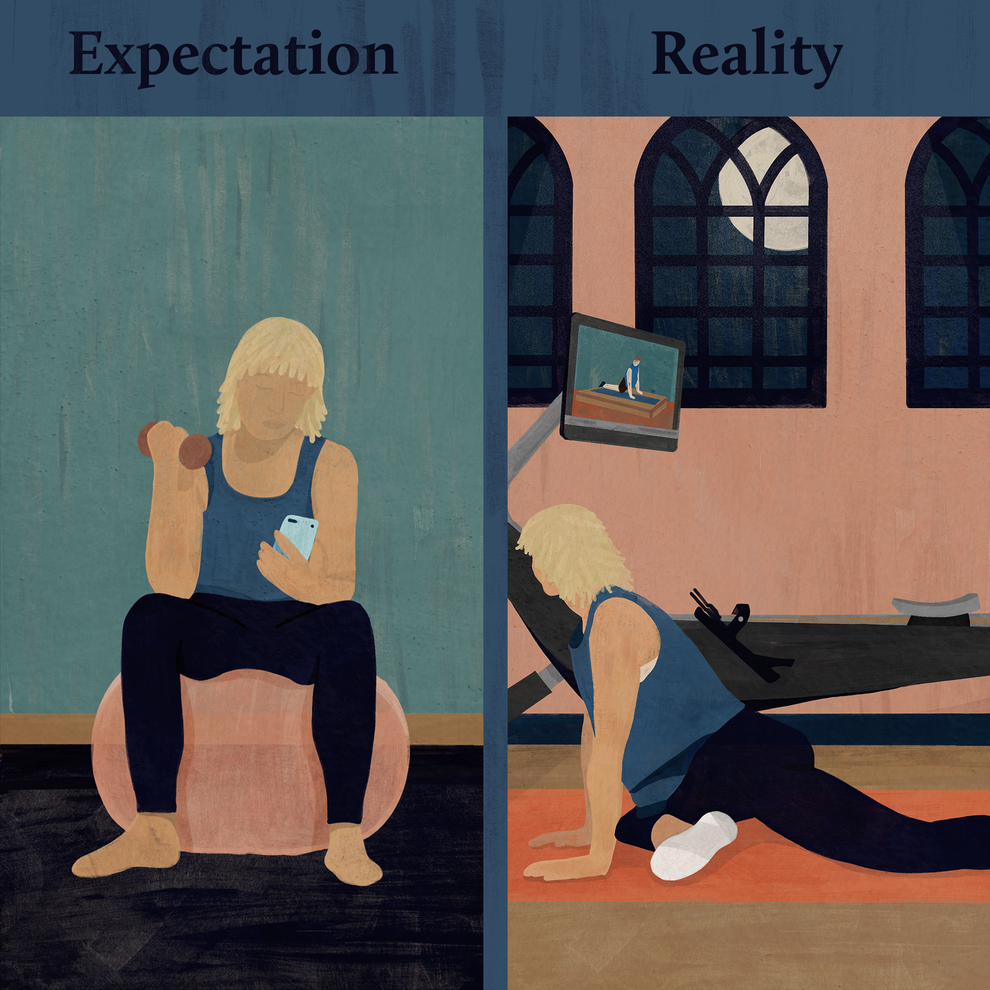 Working Out In The Fall: Expectations Vs. Reality