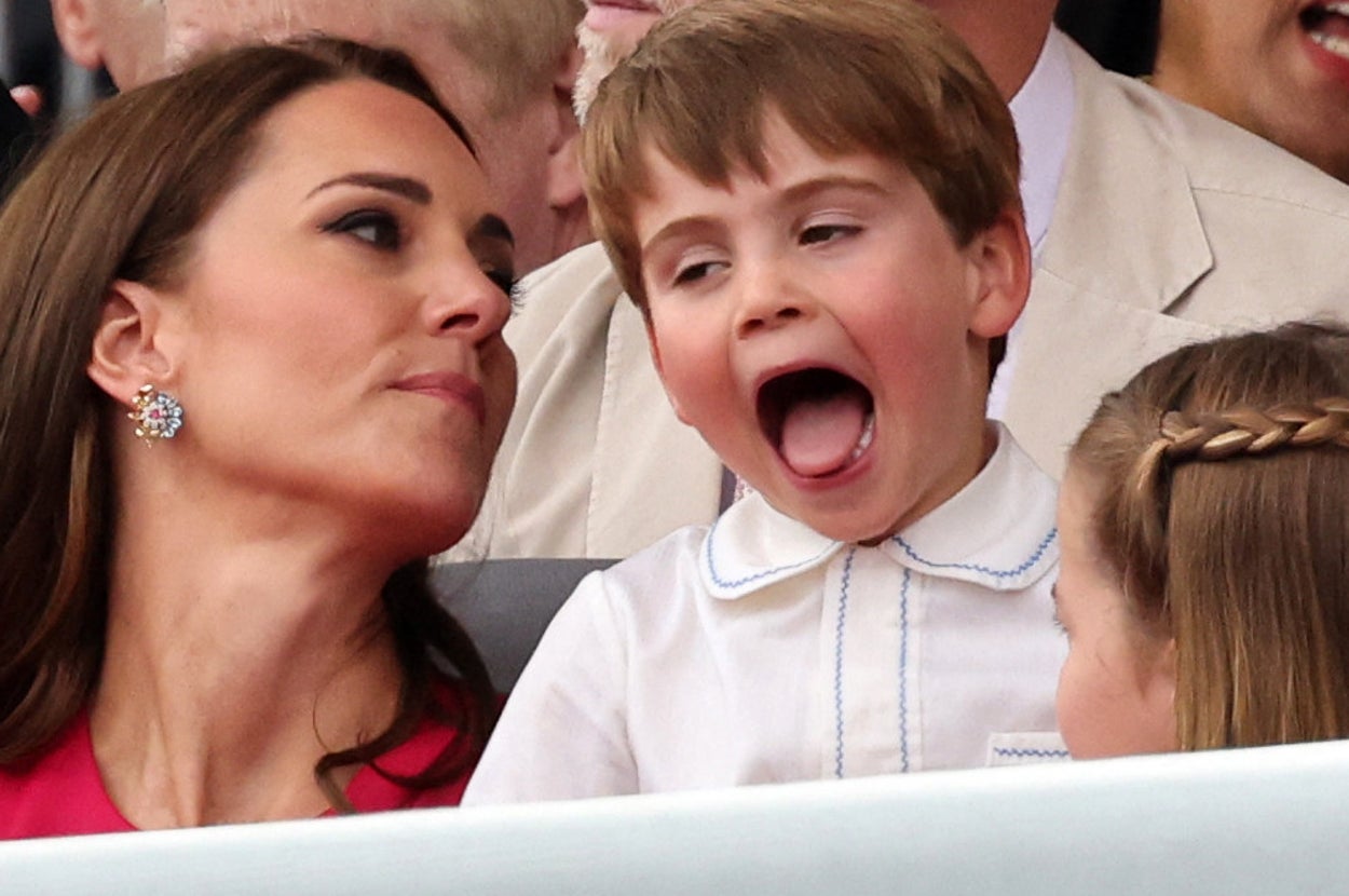Prince Louis Made Sweet, Silly Faces At The Platinum Jubilee