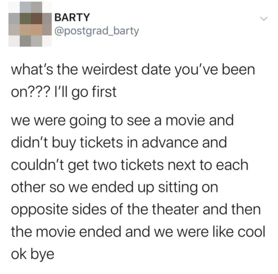 bad first date stories