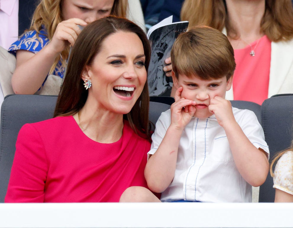 The Funniest Pictures Of Prince Louis Acting Out