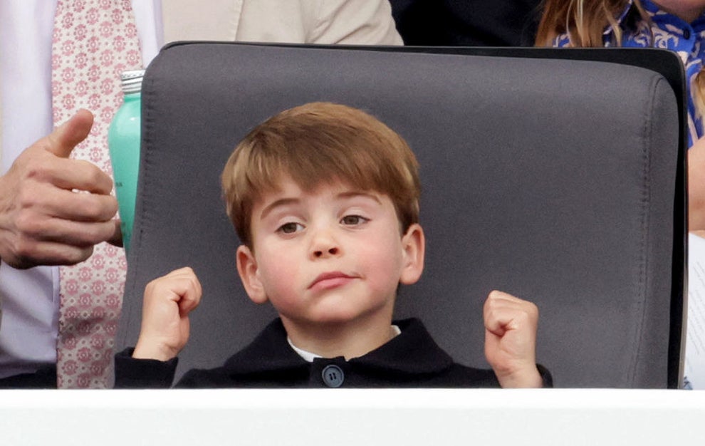 The Funniest Pictures Of Prince Louis Acting Out