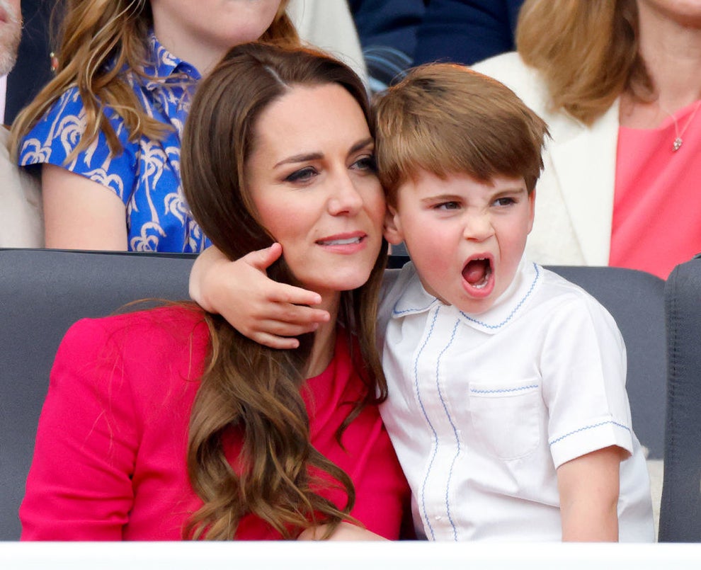 The Funniest Pictures Of Prince Louis Acting Out