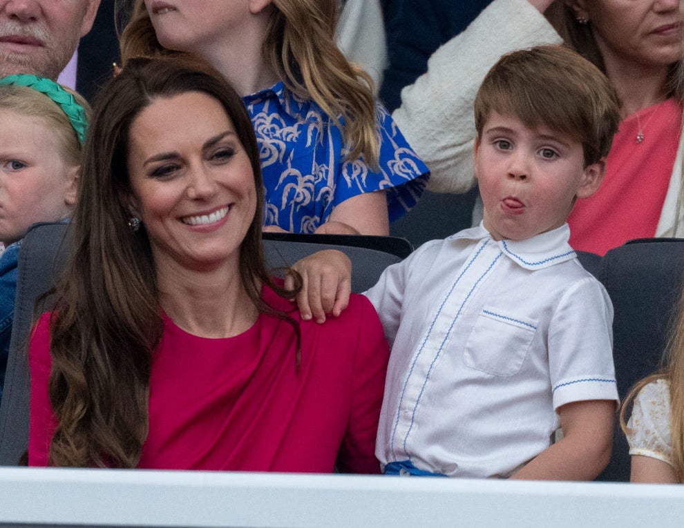 The Funniest Pictures Of Prince Louis Acting Out