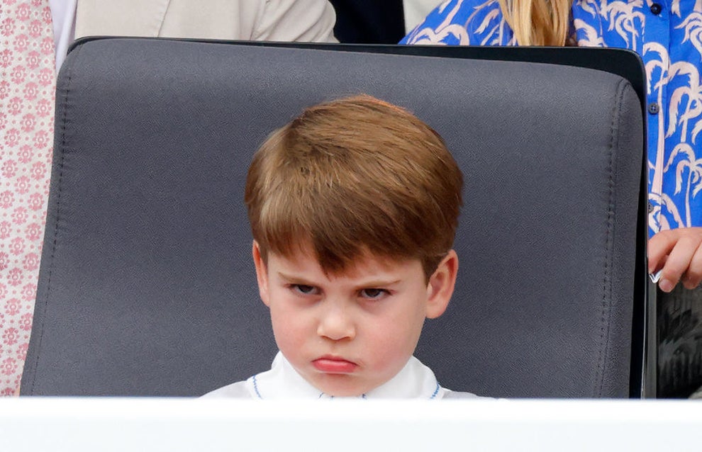 The Funniest Pictures Of Prince Louis Acting Out