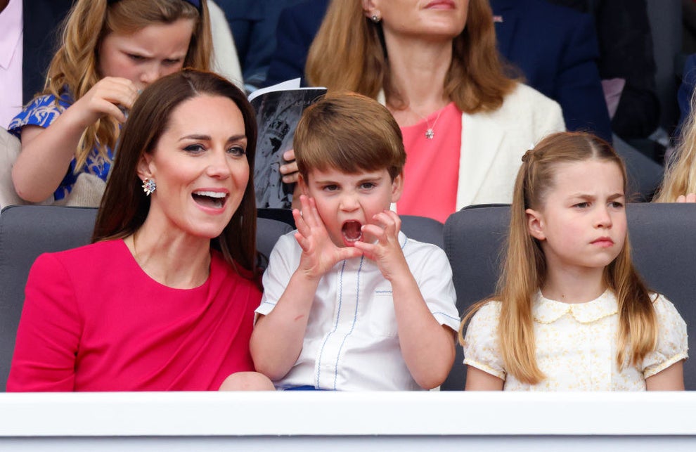 The Funniest Pictures Of Prince Louis Acting Out