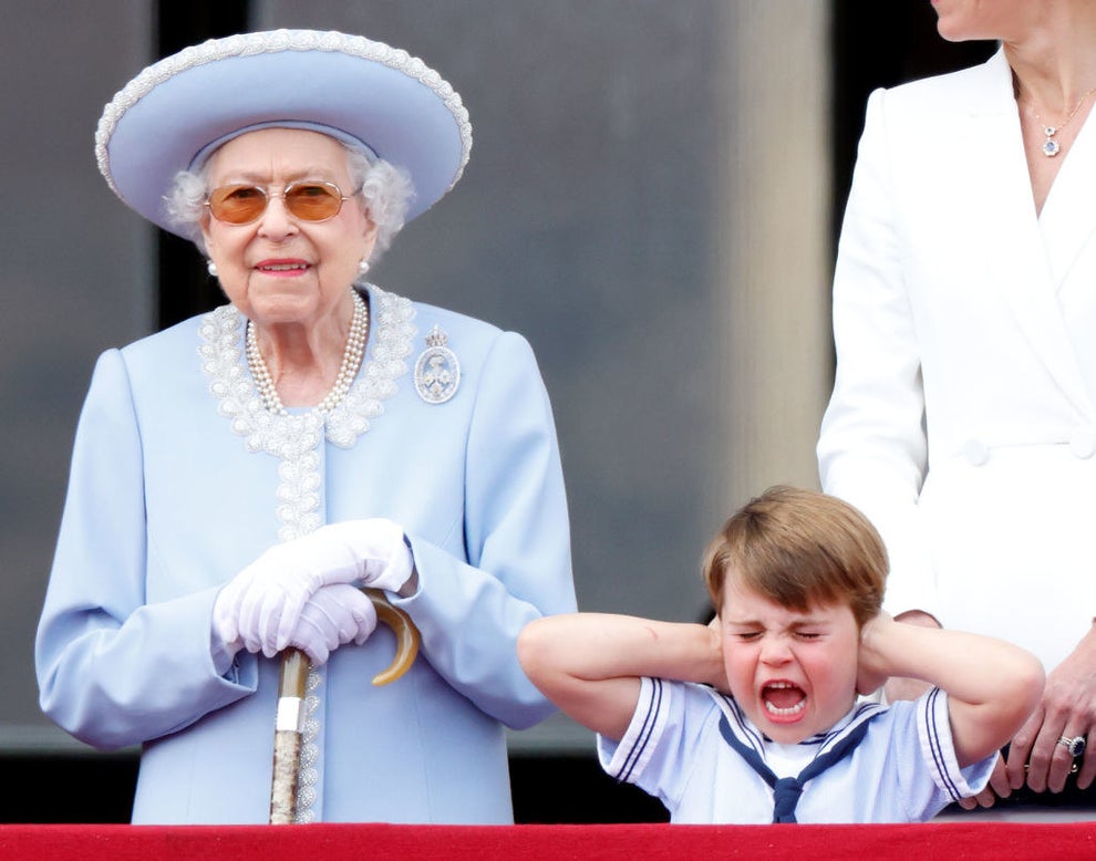 The Funniest Pictures Of Prince Louis Acting Out