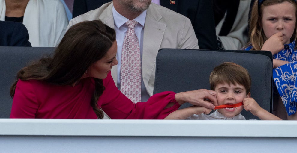 The Funniest Pictures Of Prince Louis Acting Out