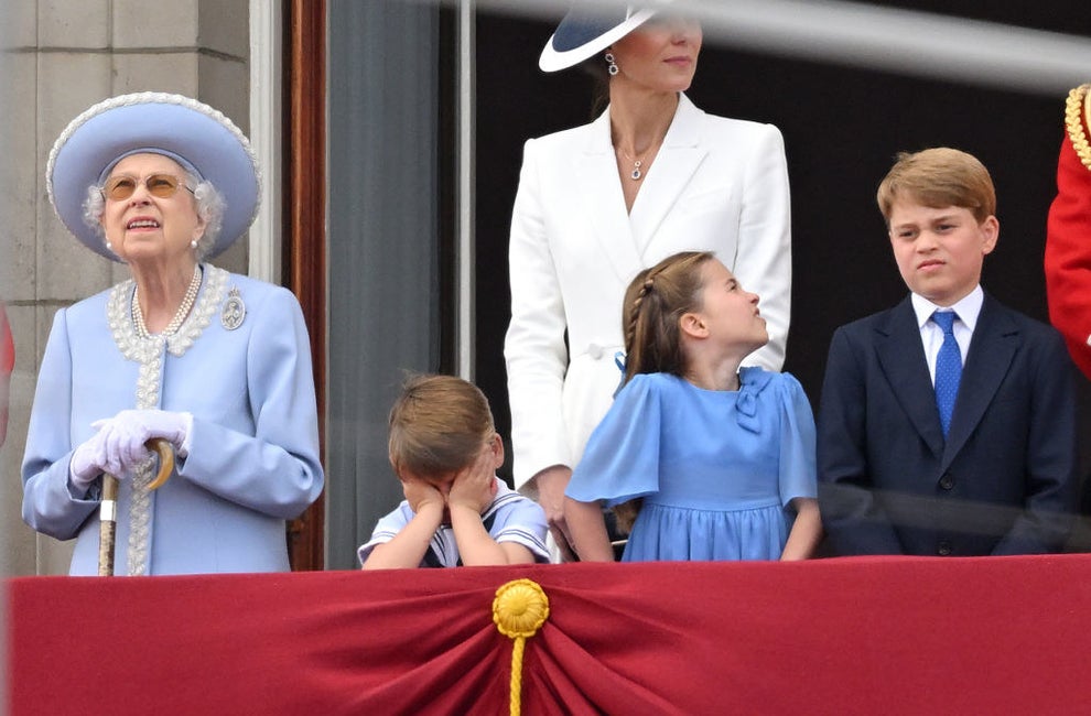 The Funniest Pictures Of Prince Louis Acting Out