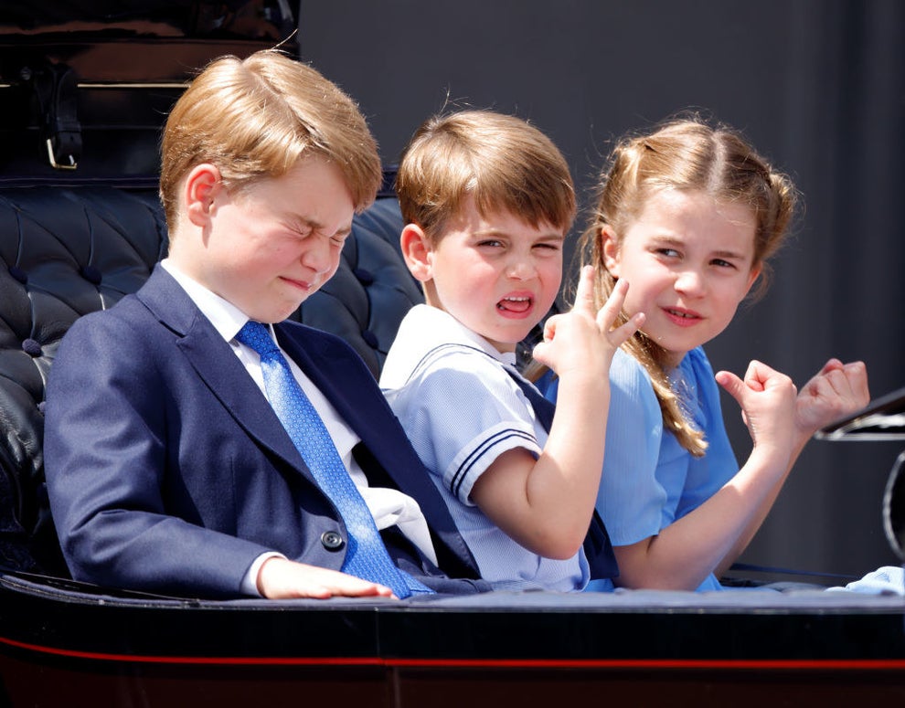 The Funniest Pictures Of Prince Louis Acting Out