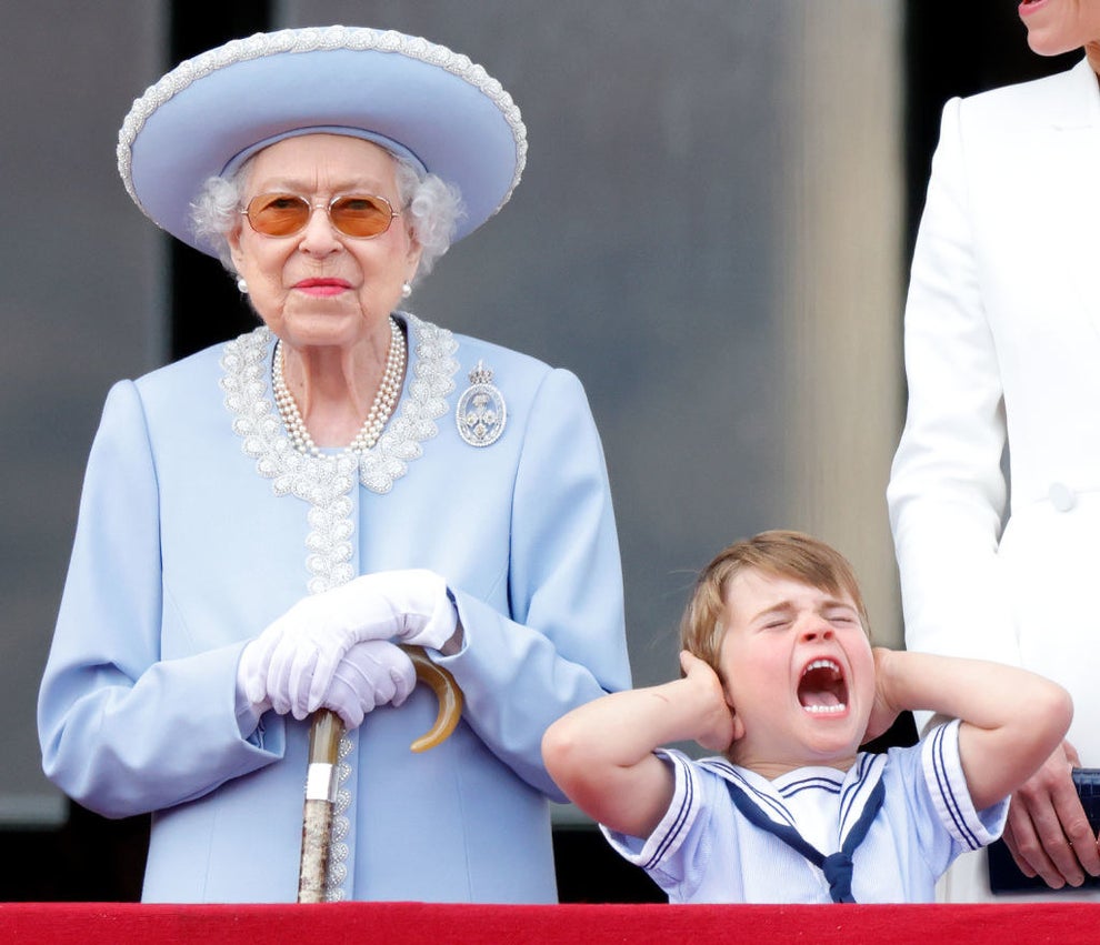 The Funniest Pictures Of Prince Louis Acting Out