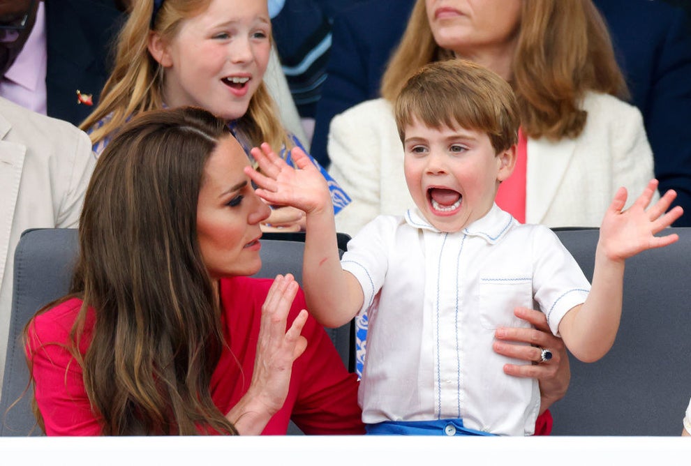 The Funniest Pictures Of Prince Louis Acting Out