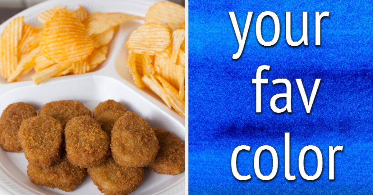 Eat Like A Kid And I'll Guess Your Favorite Color