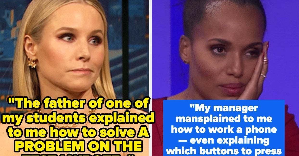 22 Times Mansplainers Bothered Women At Work