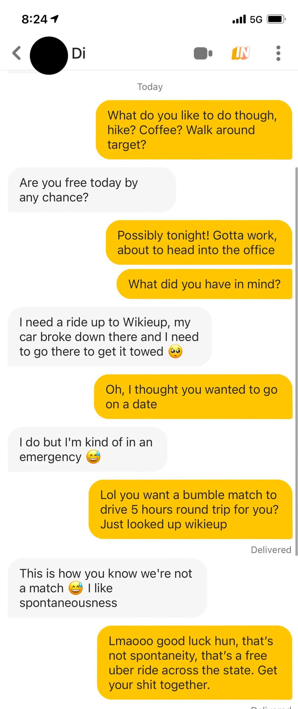 21 Cringey Screenshots Of Bumble Dating App Interactions