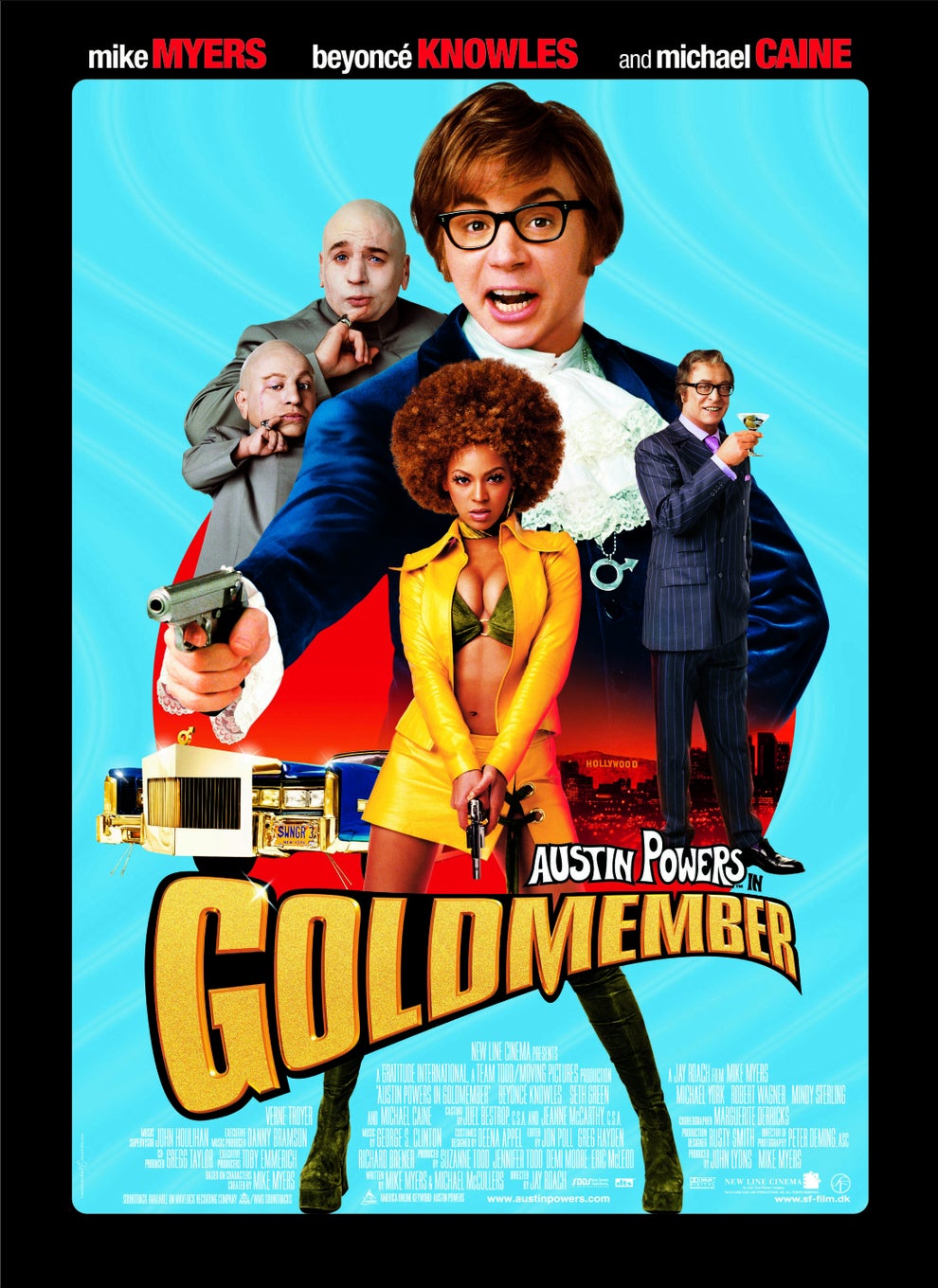 Beyoncé Didn't Like The Austin Powers Goldmember Poster