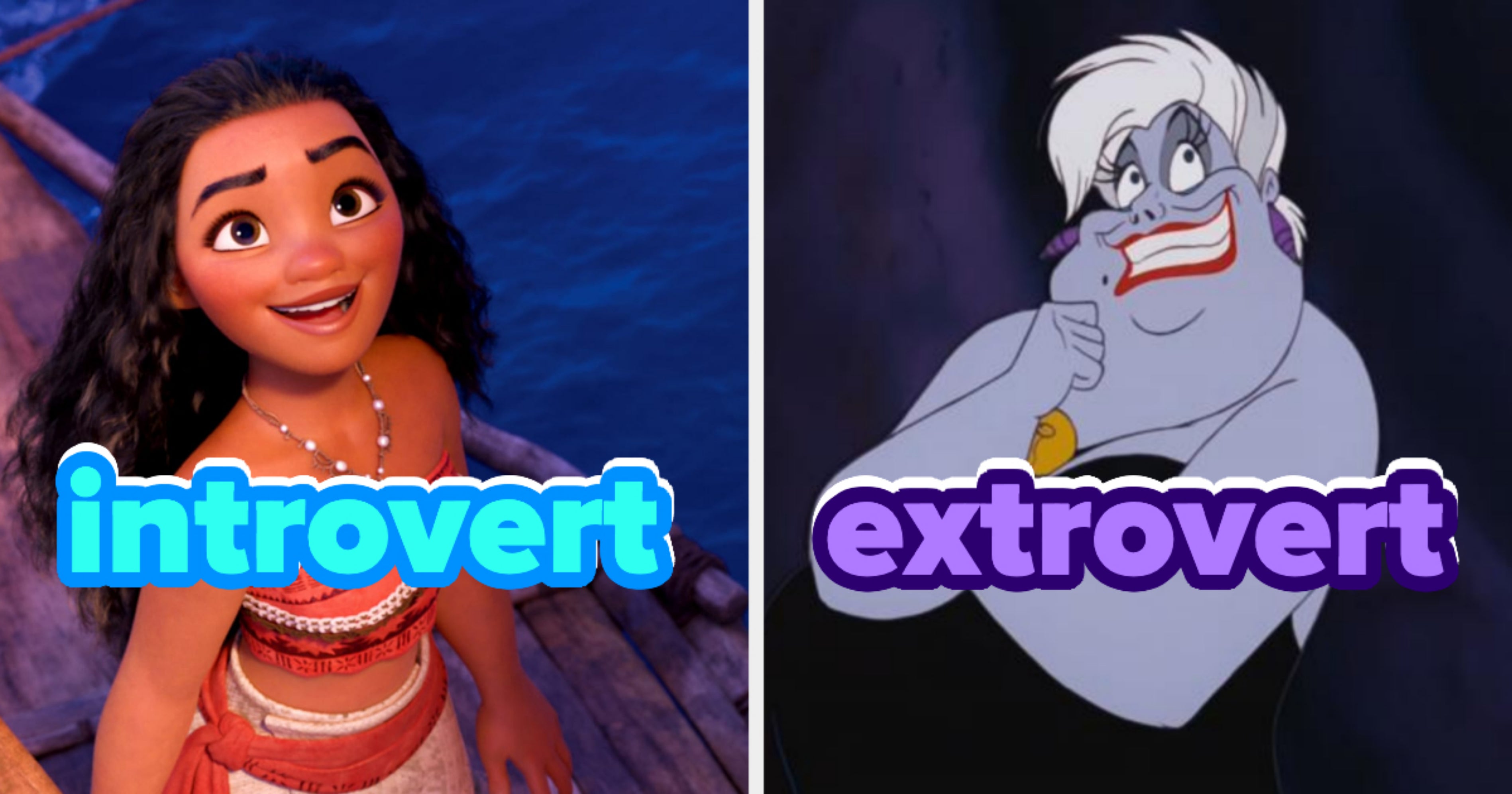 Are You Introverted Or Extroverted By Disney Picks
