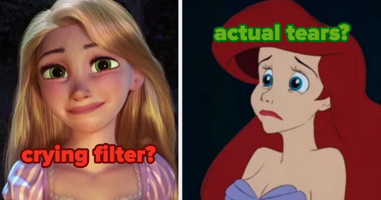 Are They Crying Or Is It A Filter? Disney Quiz
