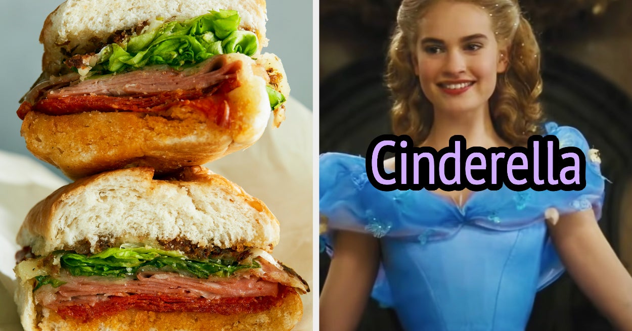 Food Quiz: Eat Sandwiches Reveal Inner Disney Princess