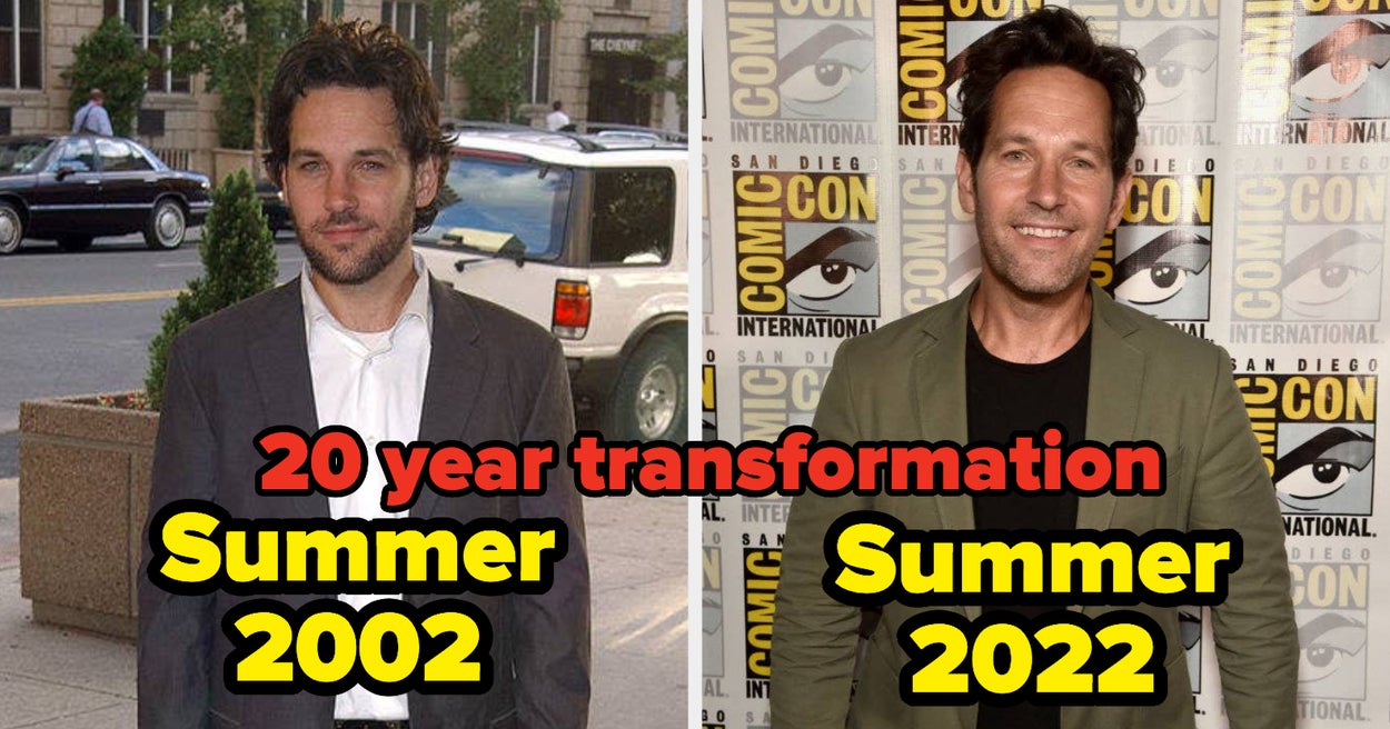 60 Celebs In The Summer Of 2002 Vs. 2022