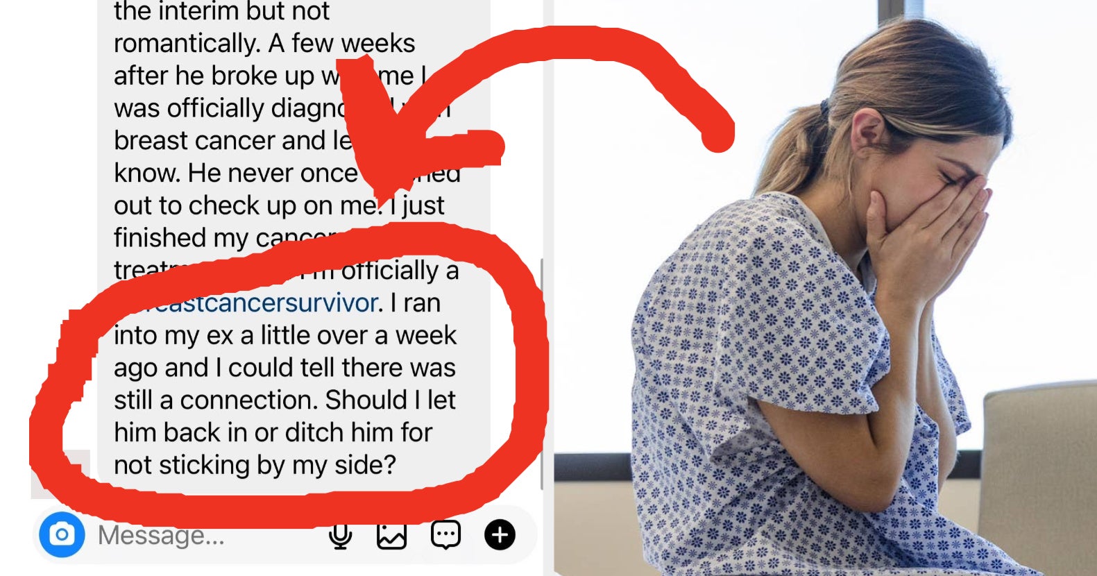 My Boyfriend Dumped Me When I Got Cancer — Should I Take Him Back?