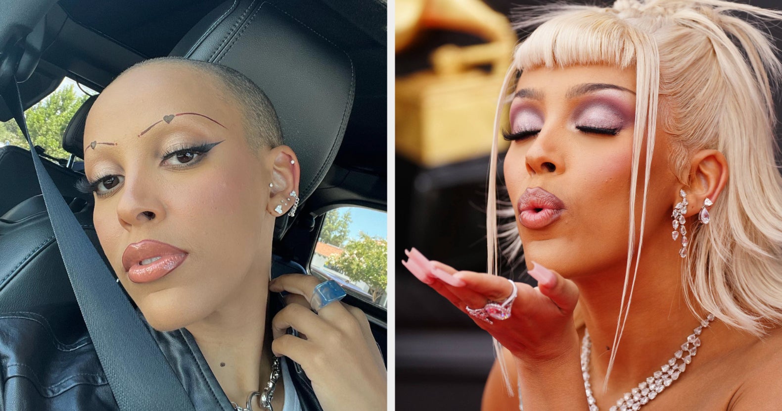 Doja Cat Criticized Online For Shaving Her Head