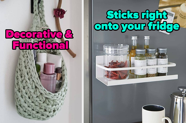 33 Products If Your Home Has Practically Zero Storage Space