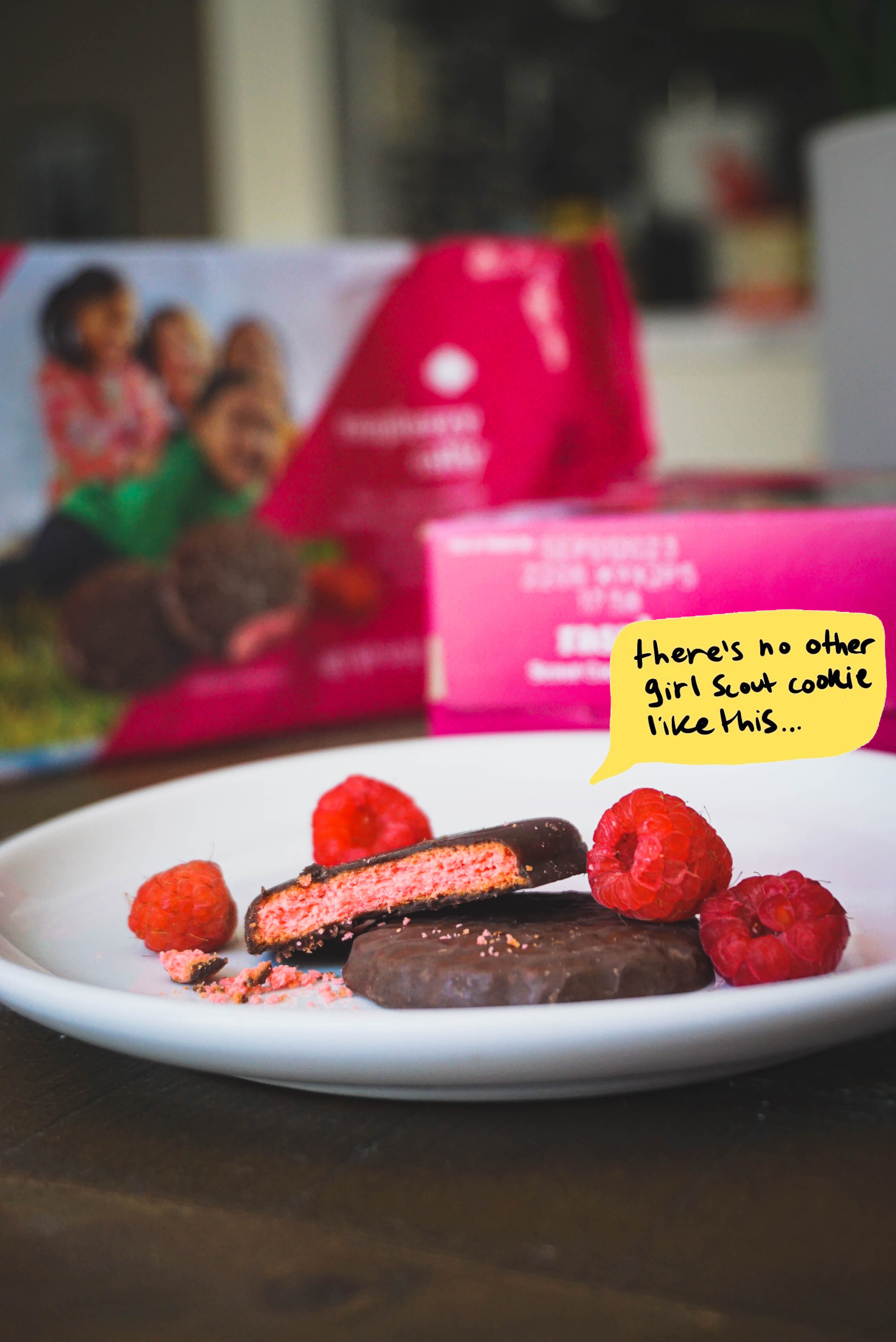 New Girl Scout Cookie Review: Raspberry Rally Rules